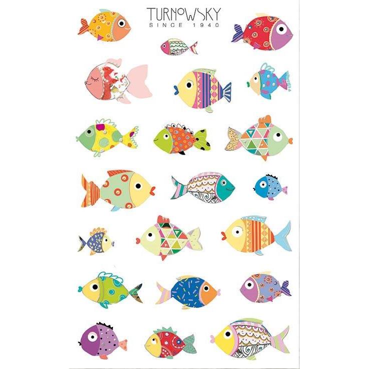 Sticker bunte Fische – der gute Heinrich