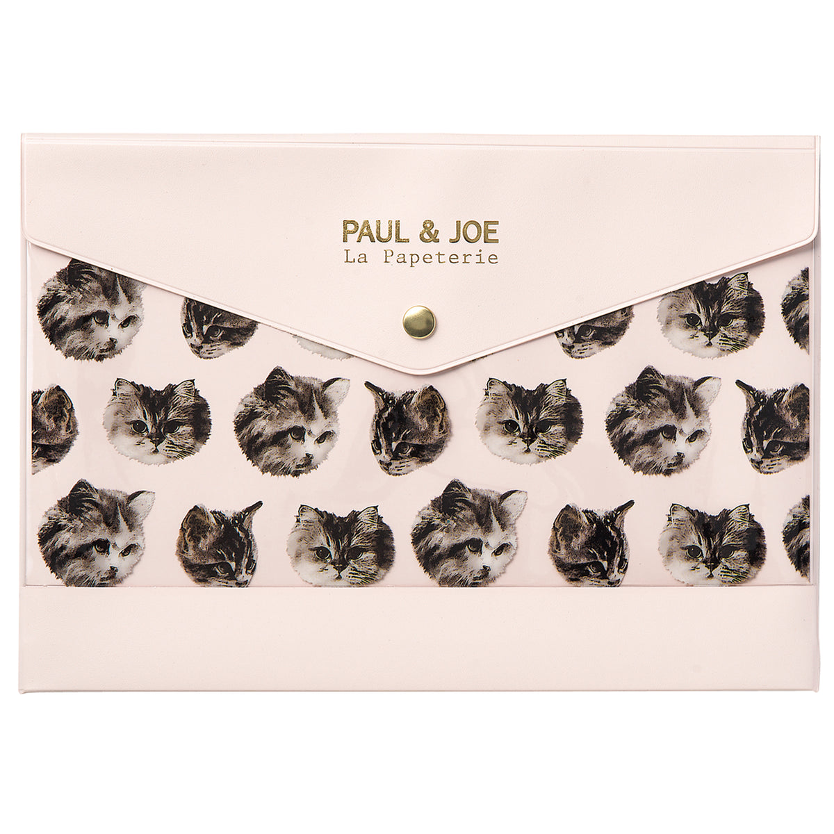 Mappe mit Druckknopf A5 Paul & Joe Katzen Cat Cat – der gute Heinrich