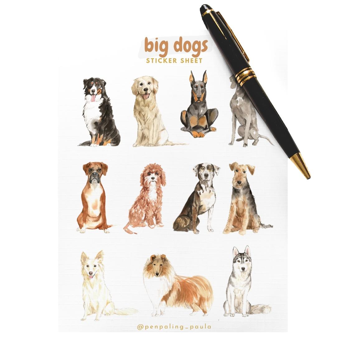 Stickers big dogs – der gute Heinrich